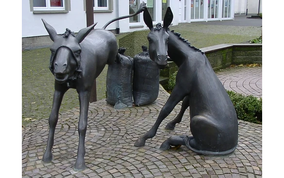 Stadt Rüthen und die Esel - Tourismus Rüthen